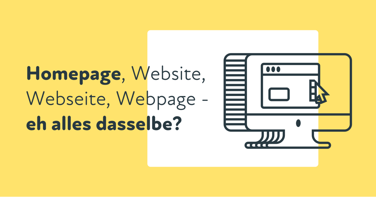 Website, Webpage, Webseite – alles dasselbe? | VERDINO